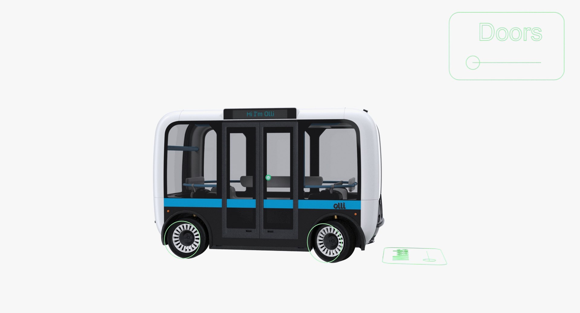 3D model olli self driving electric - TurboSquid 1250241