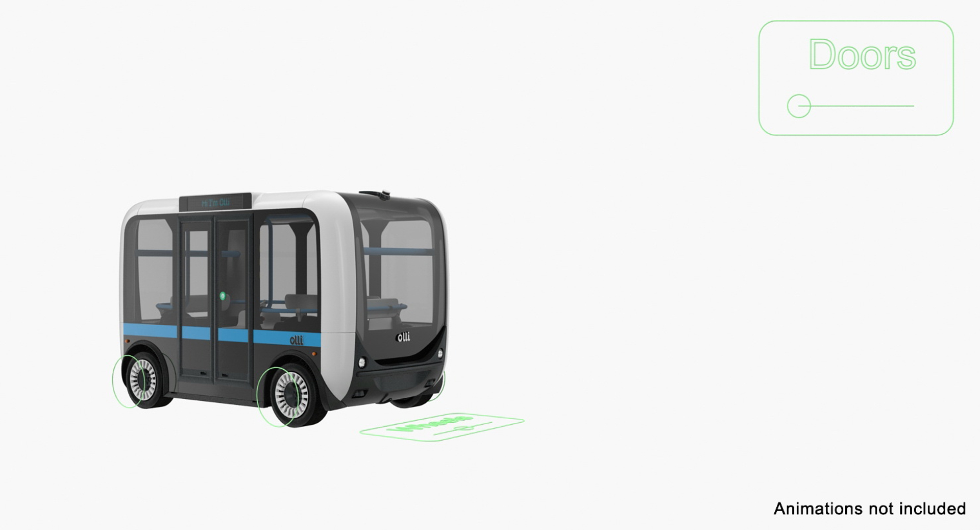 3D model olli self driving electric - TurboSquid 1250241
