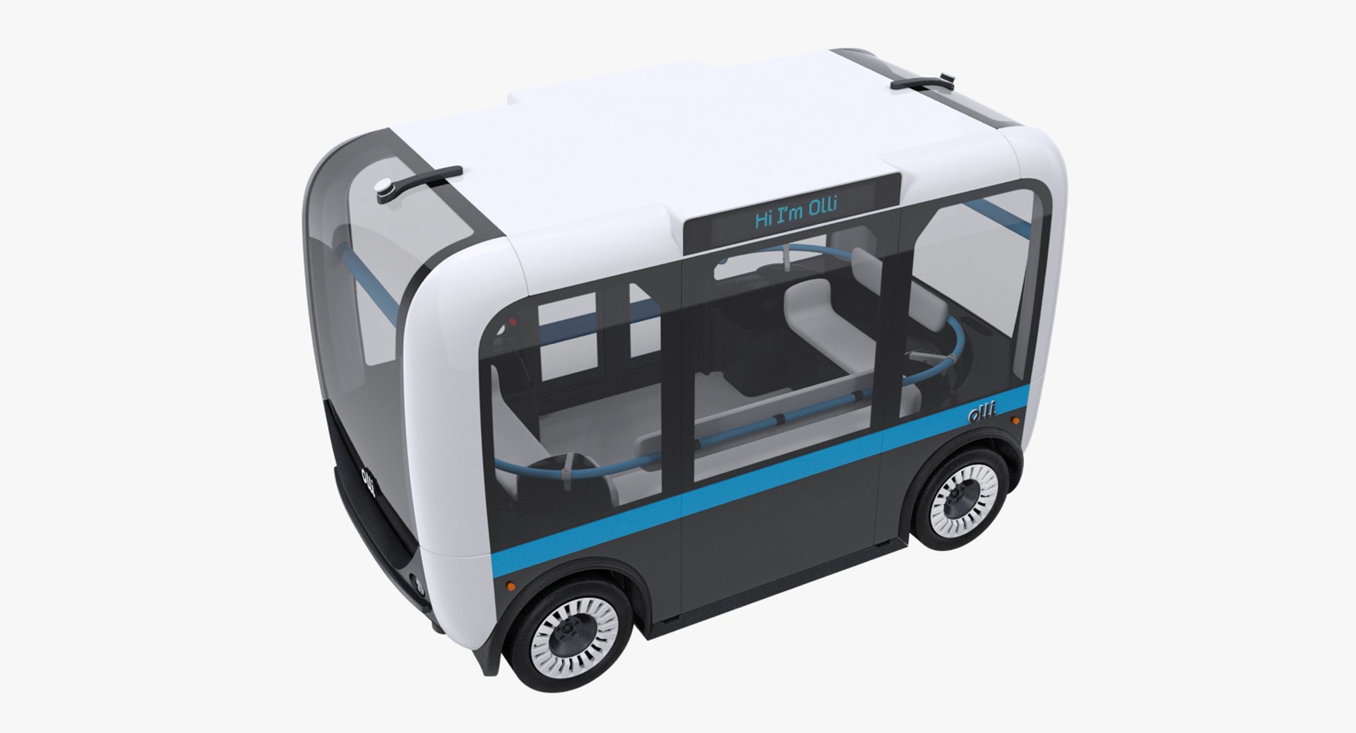 3D model olli self driving electric - TurboSquid 1250241