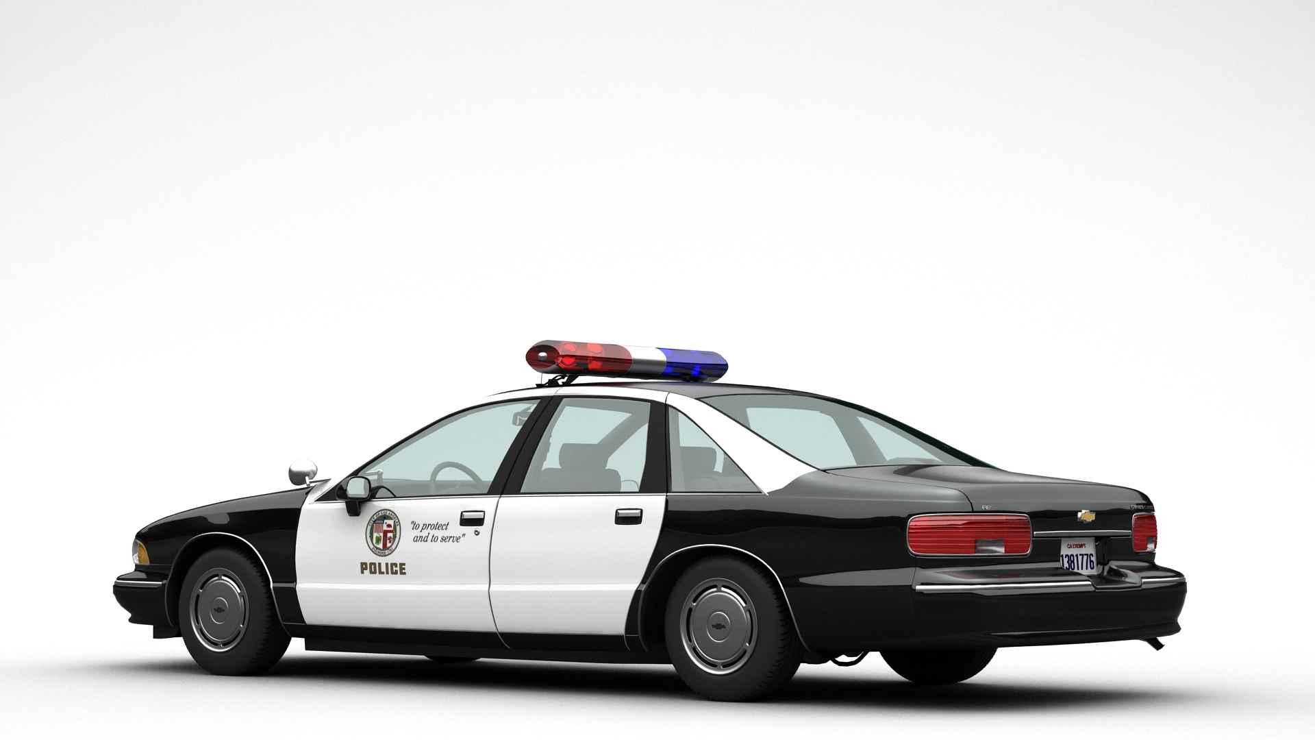 Chevrolet Caprice Classic Police 1994 3D - TurboSquid 2010727