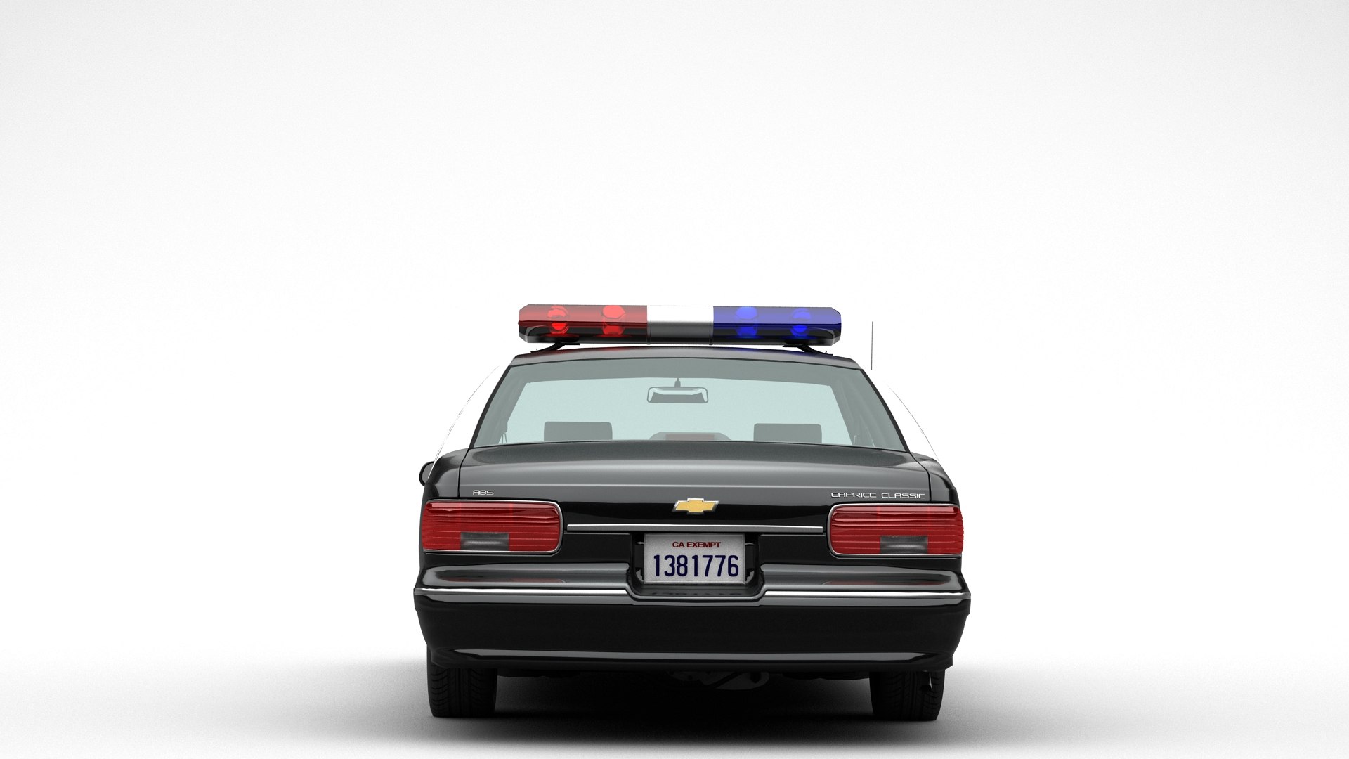 Chevrolet Caprice Classic Police 1994 3D - TurboSquid 2010727