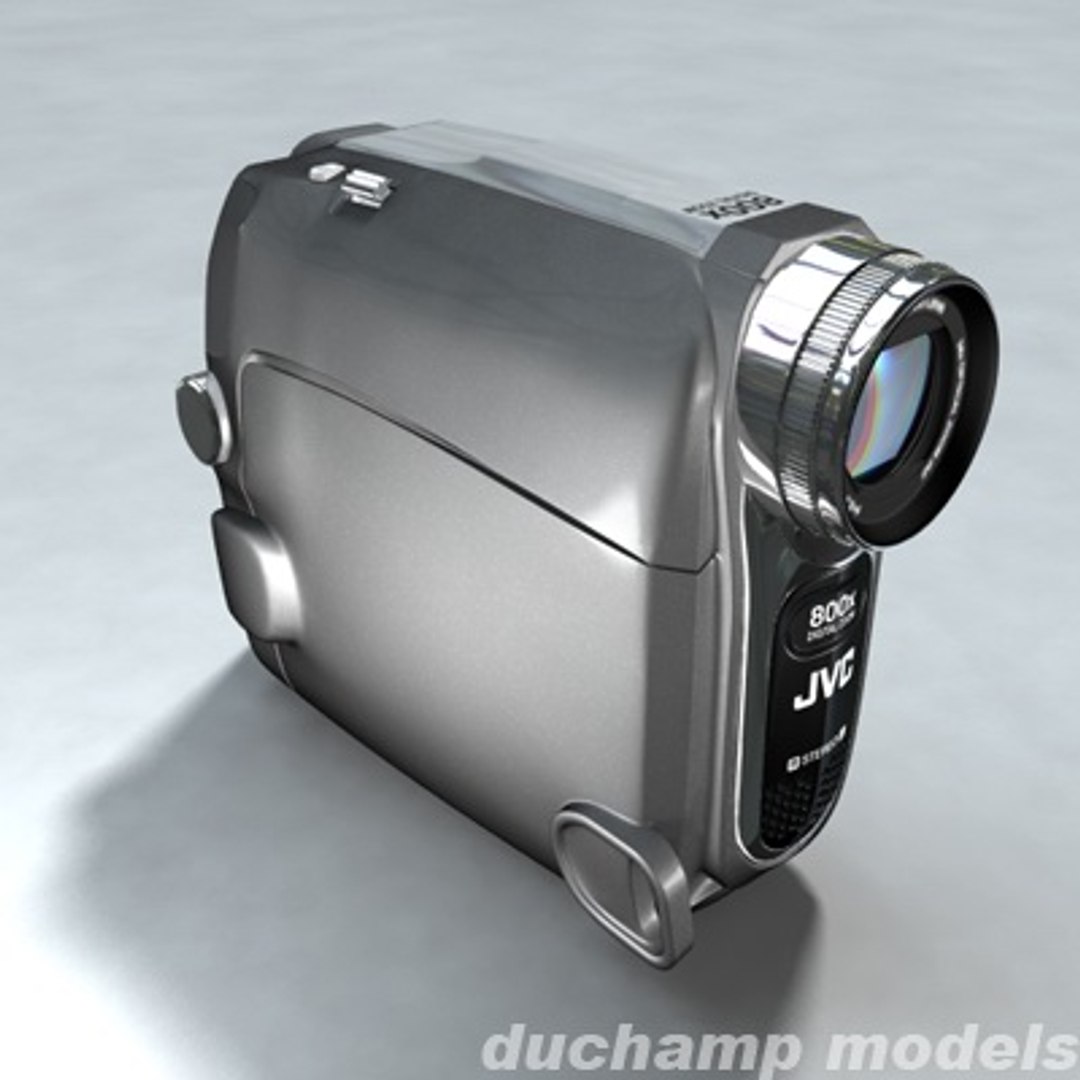 3d Model Jvc Camcorder