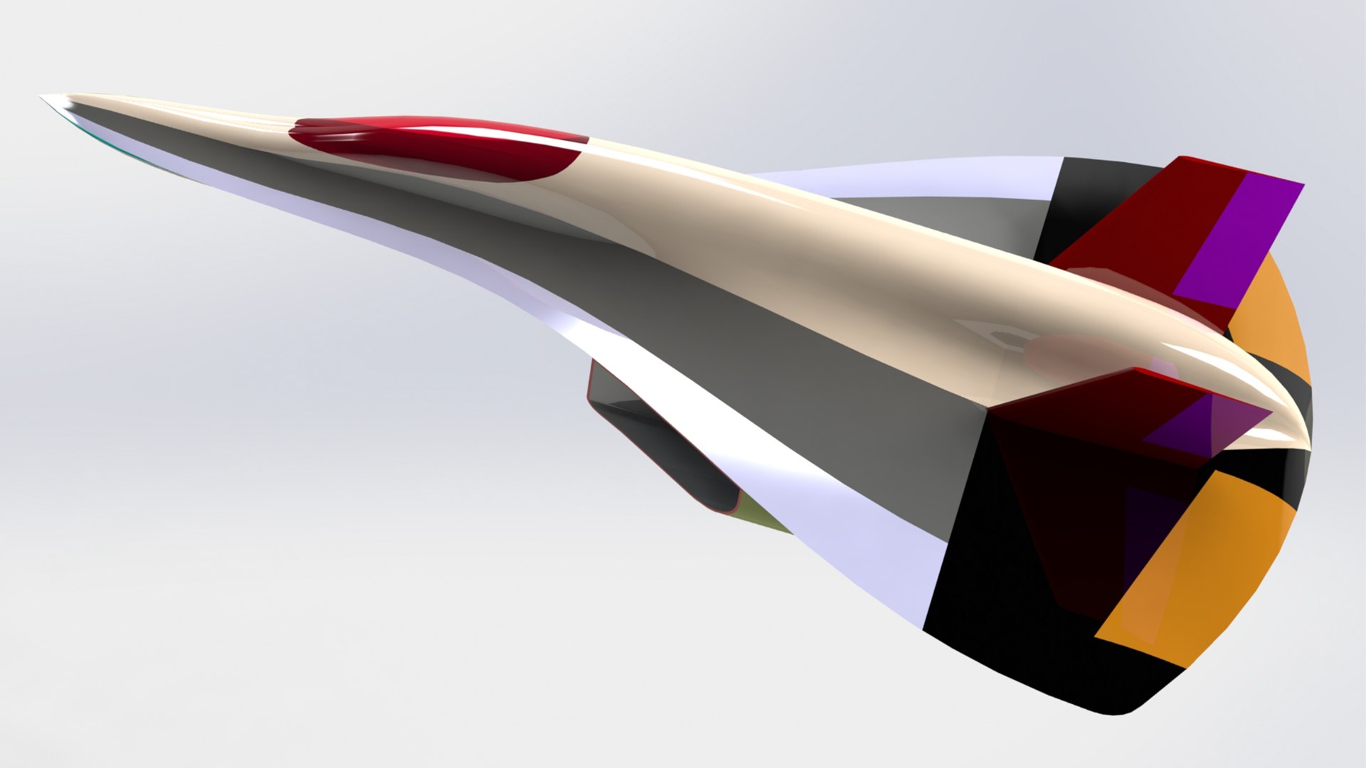 3D Model Of ULS Ultra Light Speed Only Solidworks Part Model ...