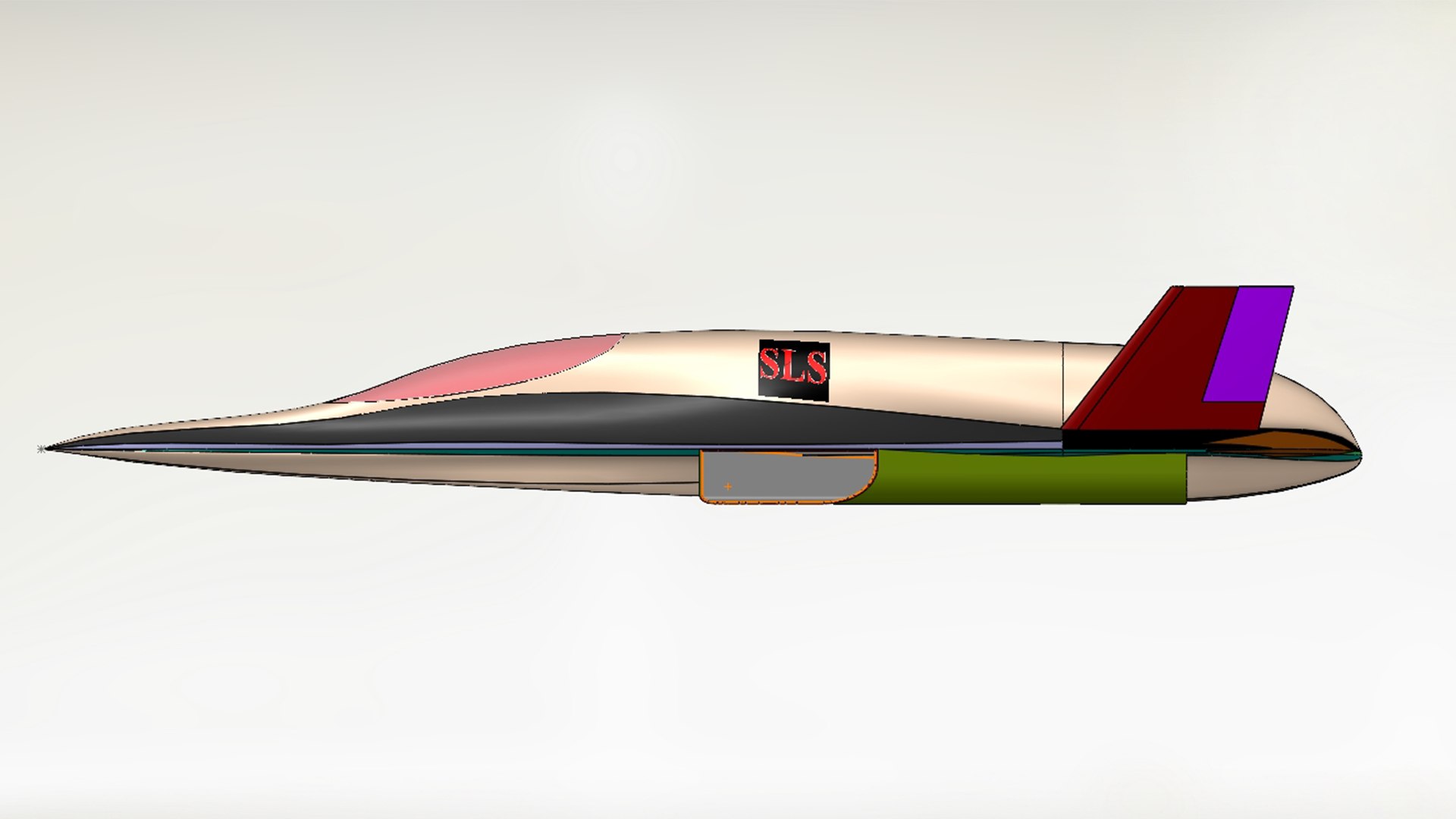 3D Model Of ULS Ultra Light Speed Only Solidworks Part Model ...