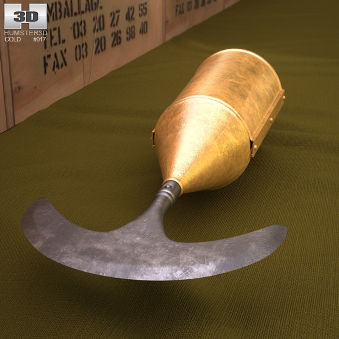 3d model scissor roman