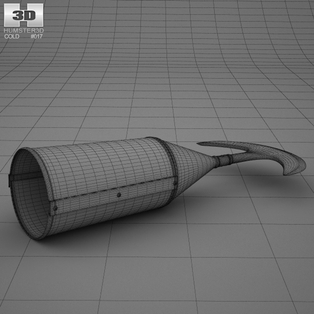 3d model scissor roman