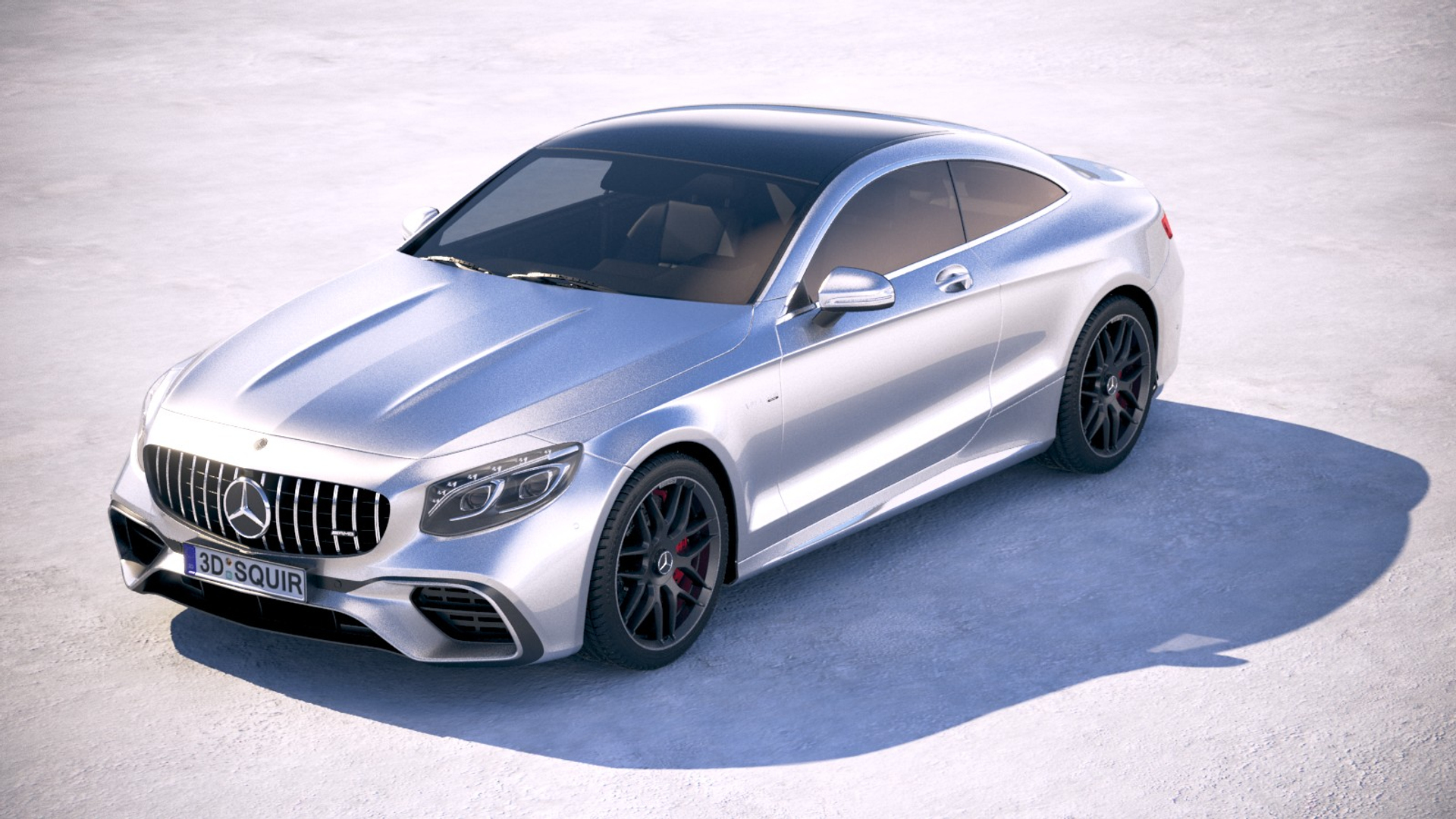 3D Mercedes S63 Amg Model - TurboSquid 1206236