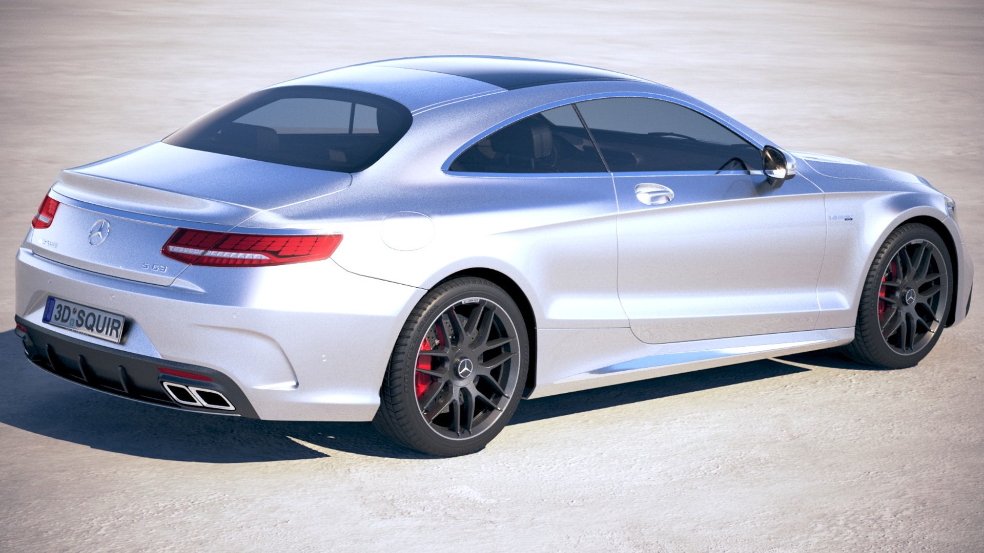 3D Mercedes S63 Amg Model - TurboSquid 1206236