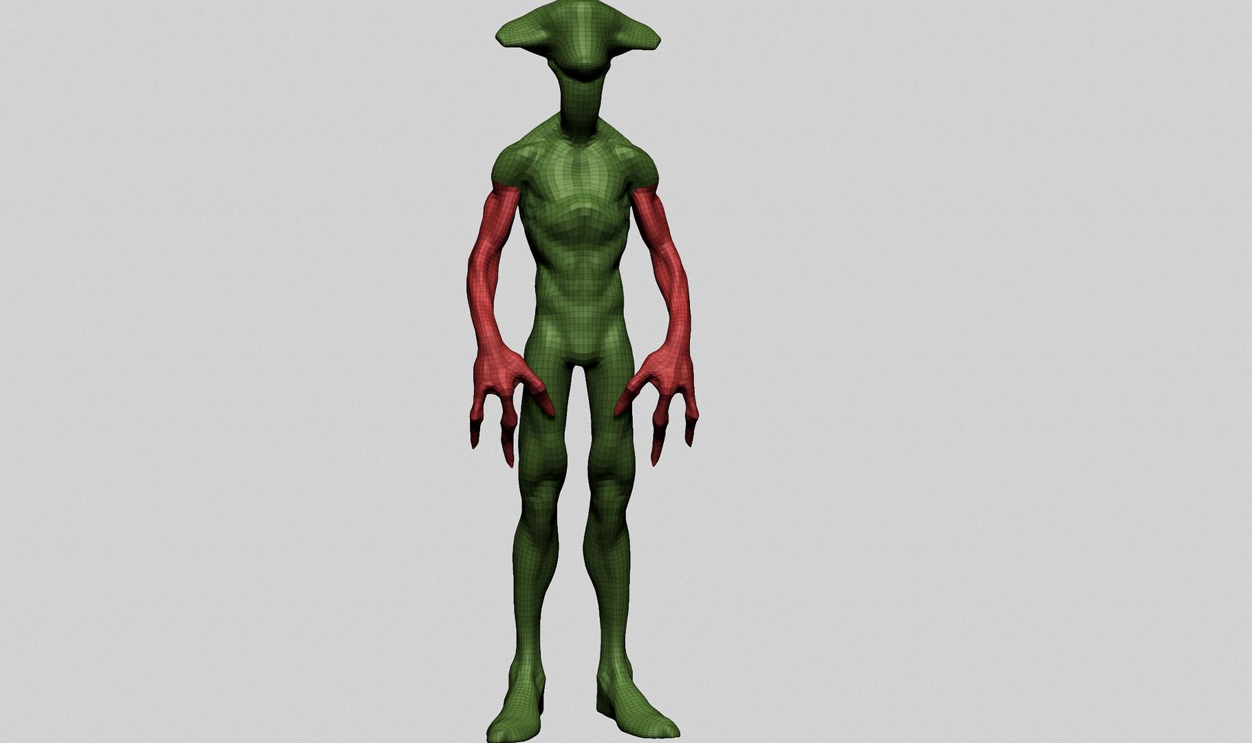 Creature Body Anatomy 3D Model - TurboSquid 2198929