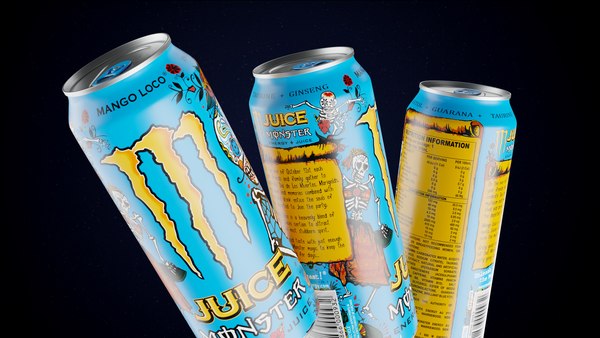 Monster energy Mango Loco Juice PBR Modelo 3D - TurboSquid 2021713