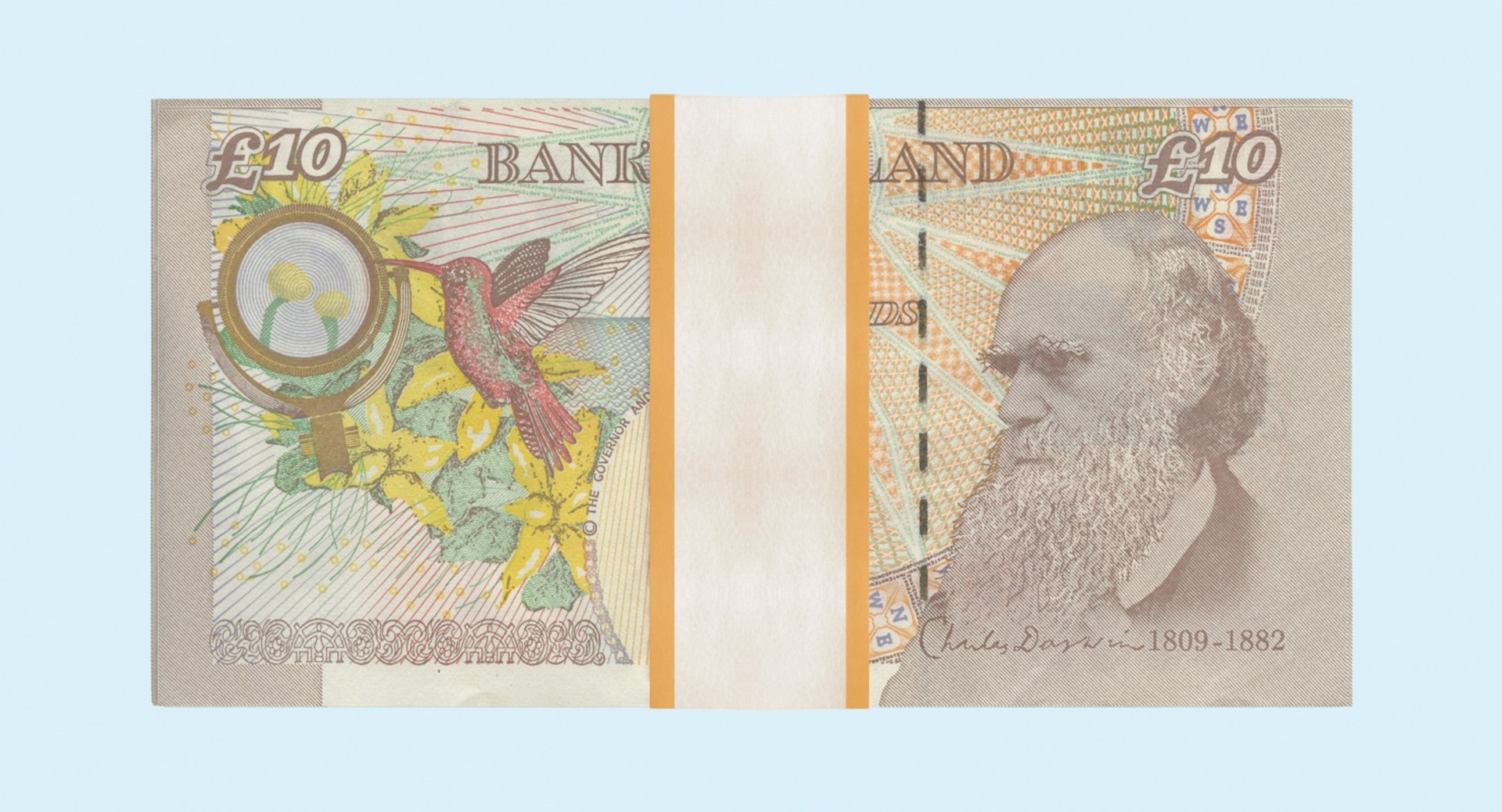 3D 10-pound-note---stack | 1145022 | TurboSquid