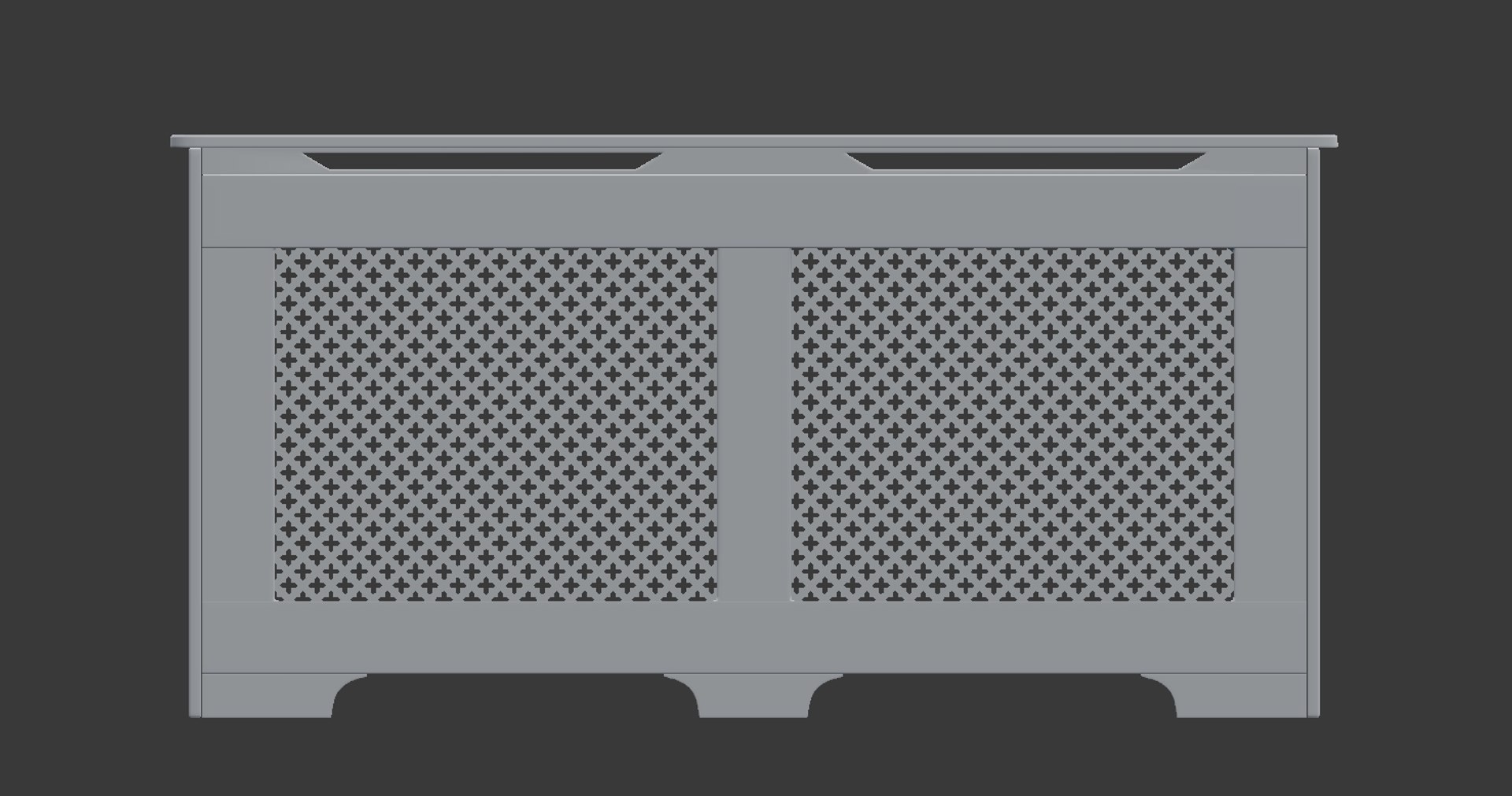 Classic Radiator Cover 3d 3ds