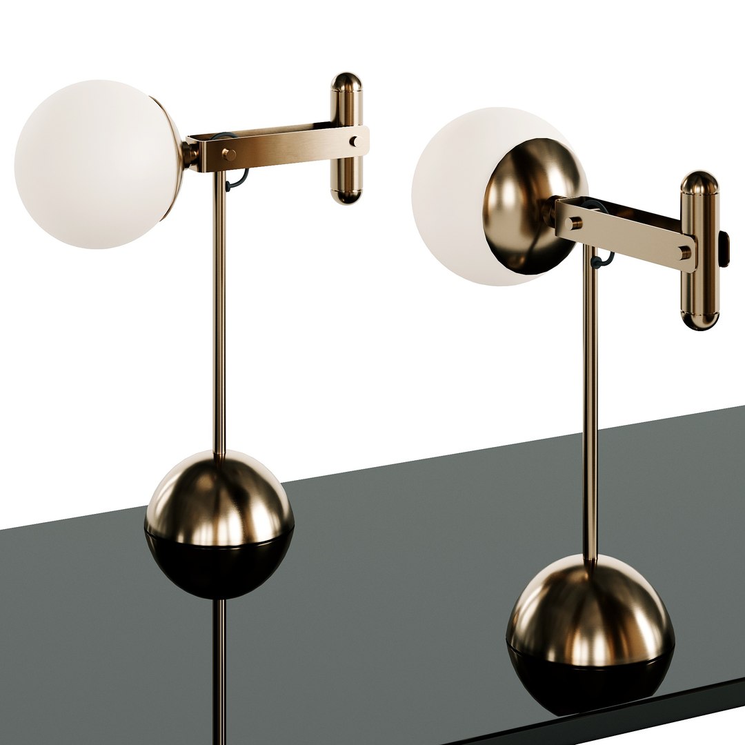 3D Fendi Casa Lux Table Lamp - TurboSquid 1891319