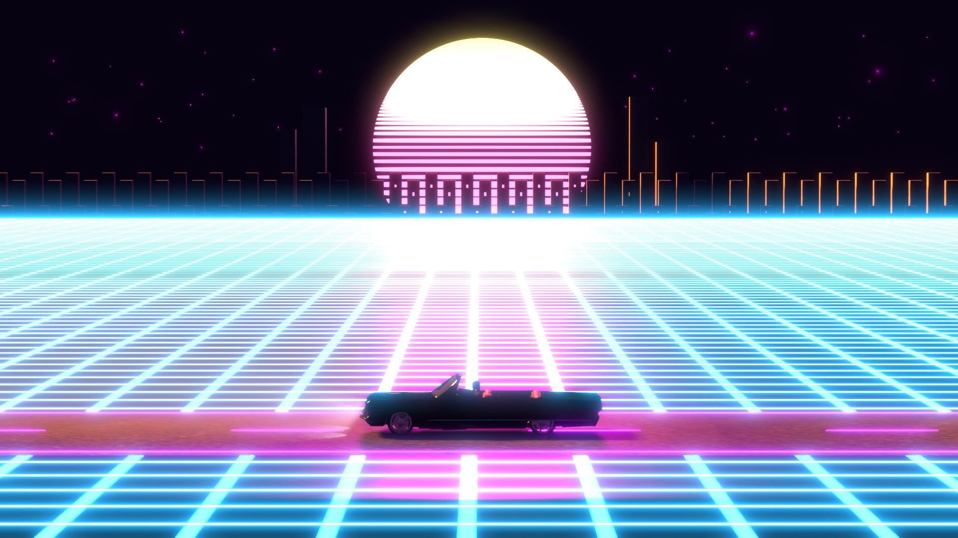 Vaporwave Retro Animatoon Model - TurboSquid 1999632