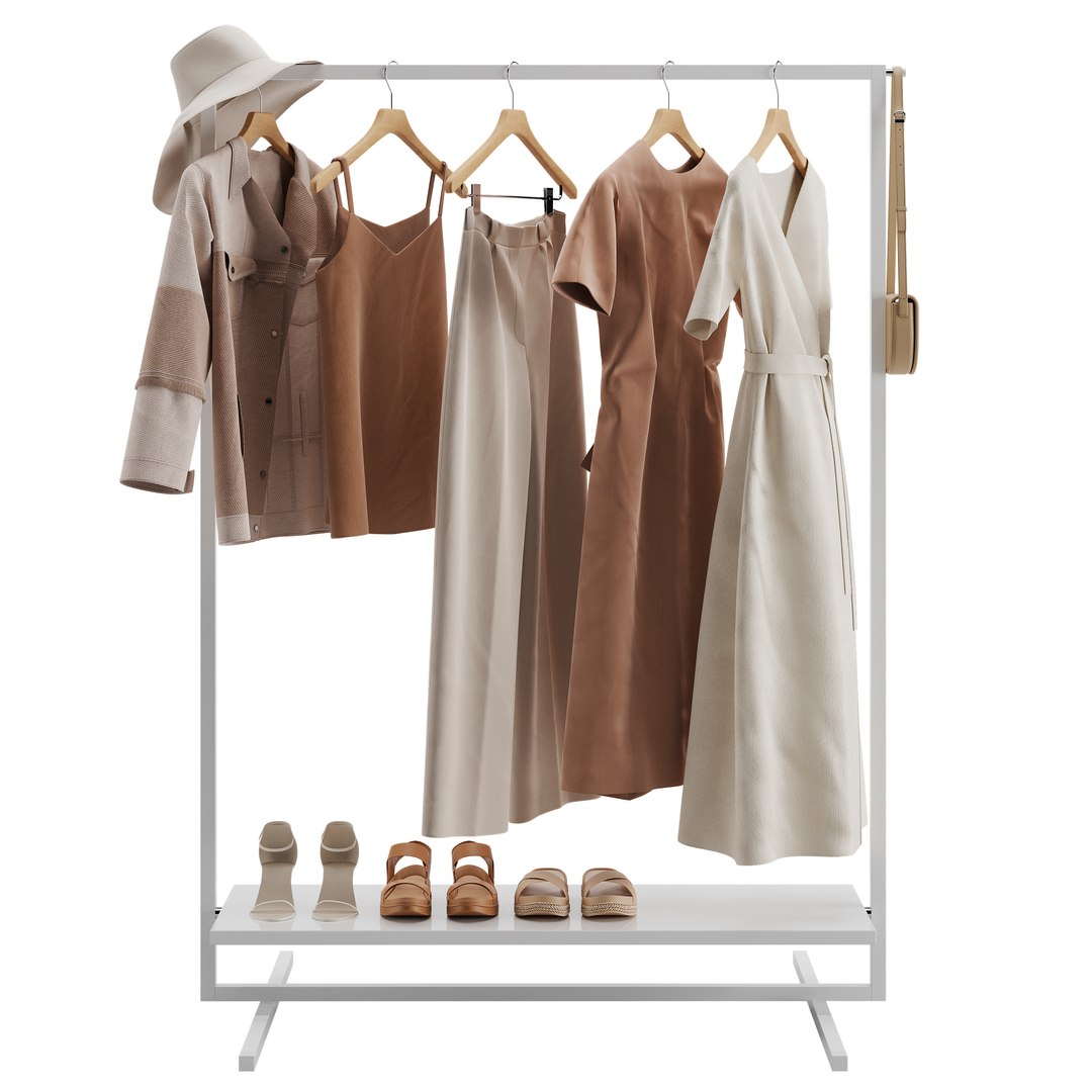 3D Clothes Set 04 Model - TurboSquid 1804562