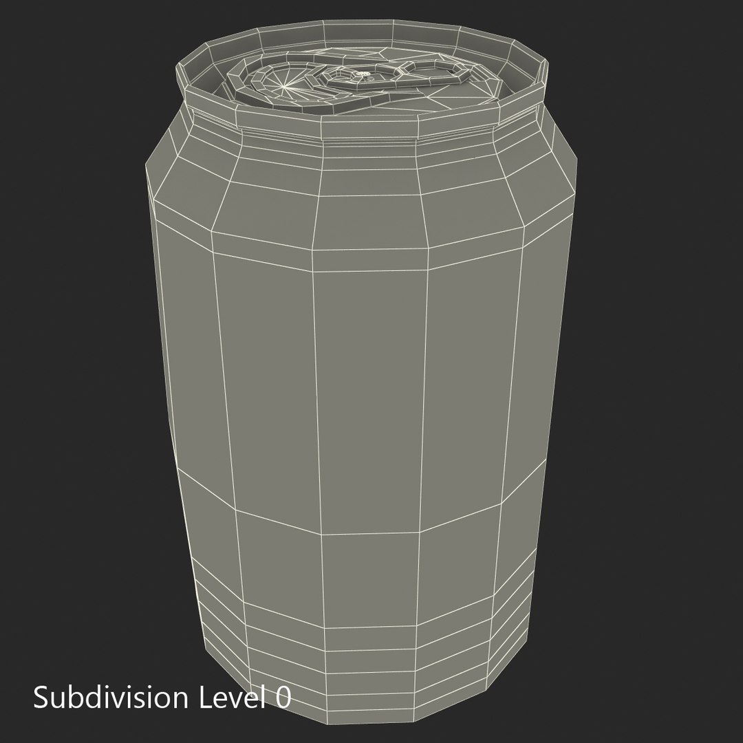 3d Natural Light Beer Model