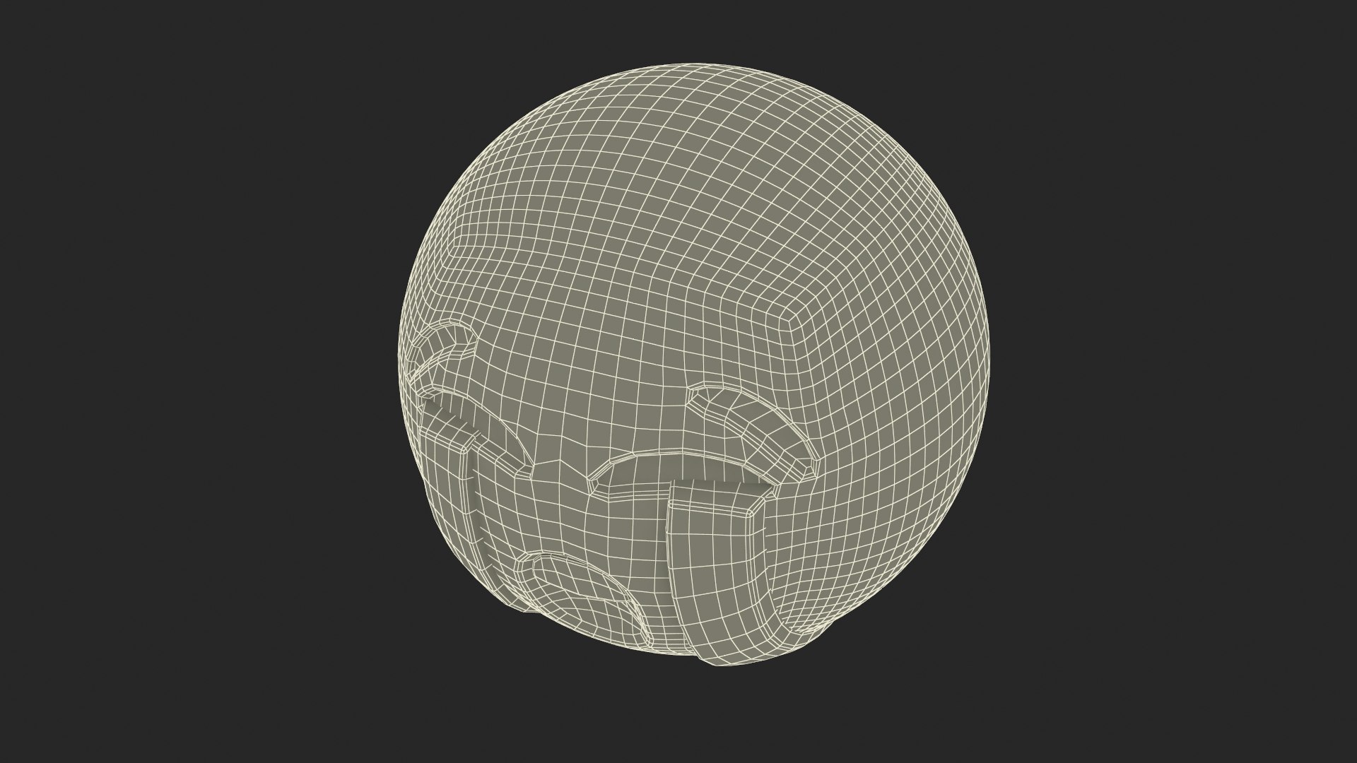 3D Emoji Loudly Crying Face - TurboSquid 2239301