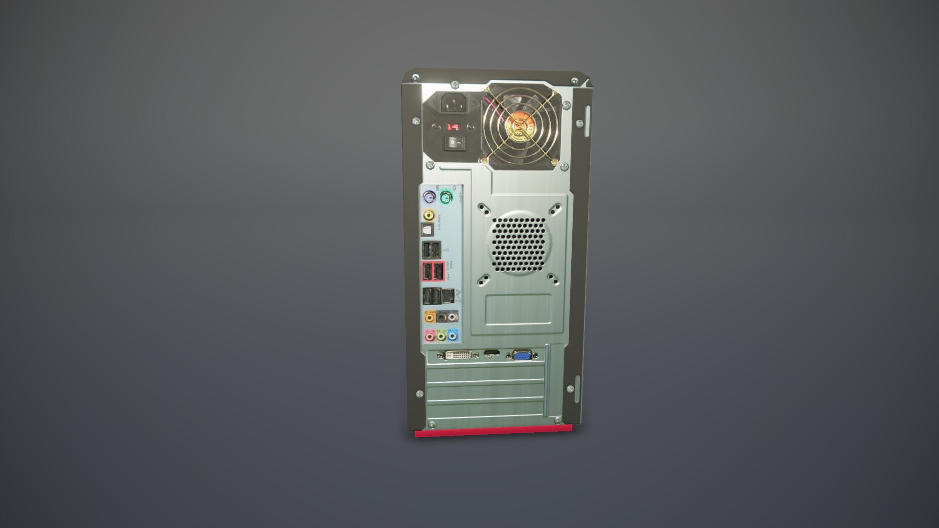 Pbr Desktop Pc 3D Model - TurboSquid 1194163