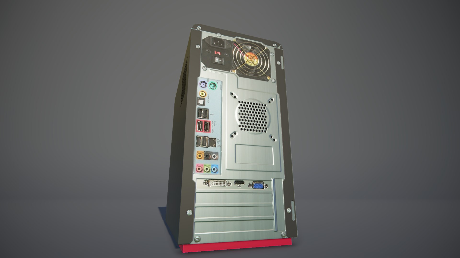Pbr Desktop Pc 3D Model - TurboSquid 1194163