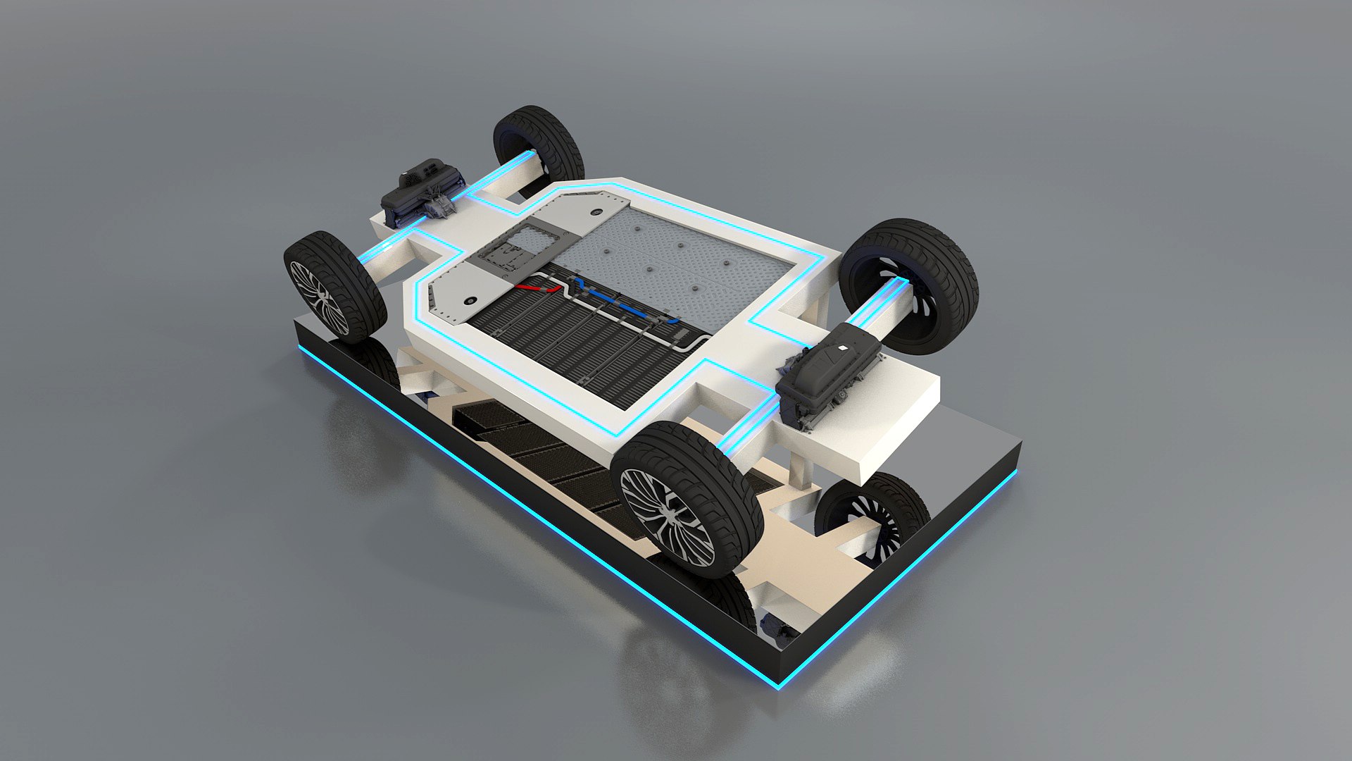 TOGG BATTERY AND CHASSIS 3D Model - TurboSquid 2196932