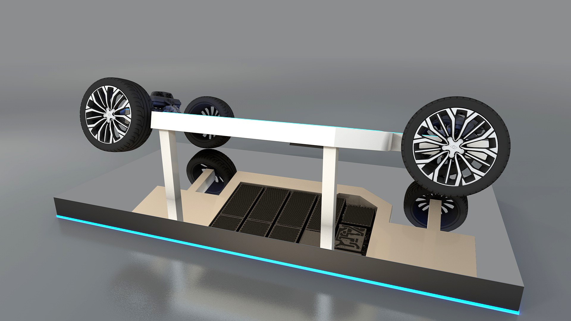 TOGG BATTERY AND CHASSIS 3D Model - TurboSquid 2196932