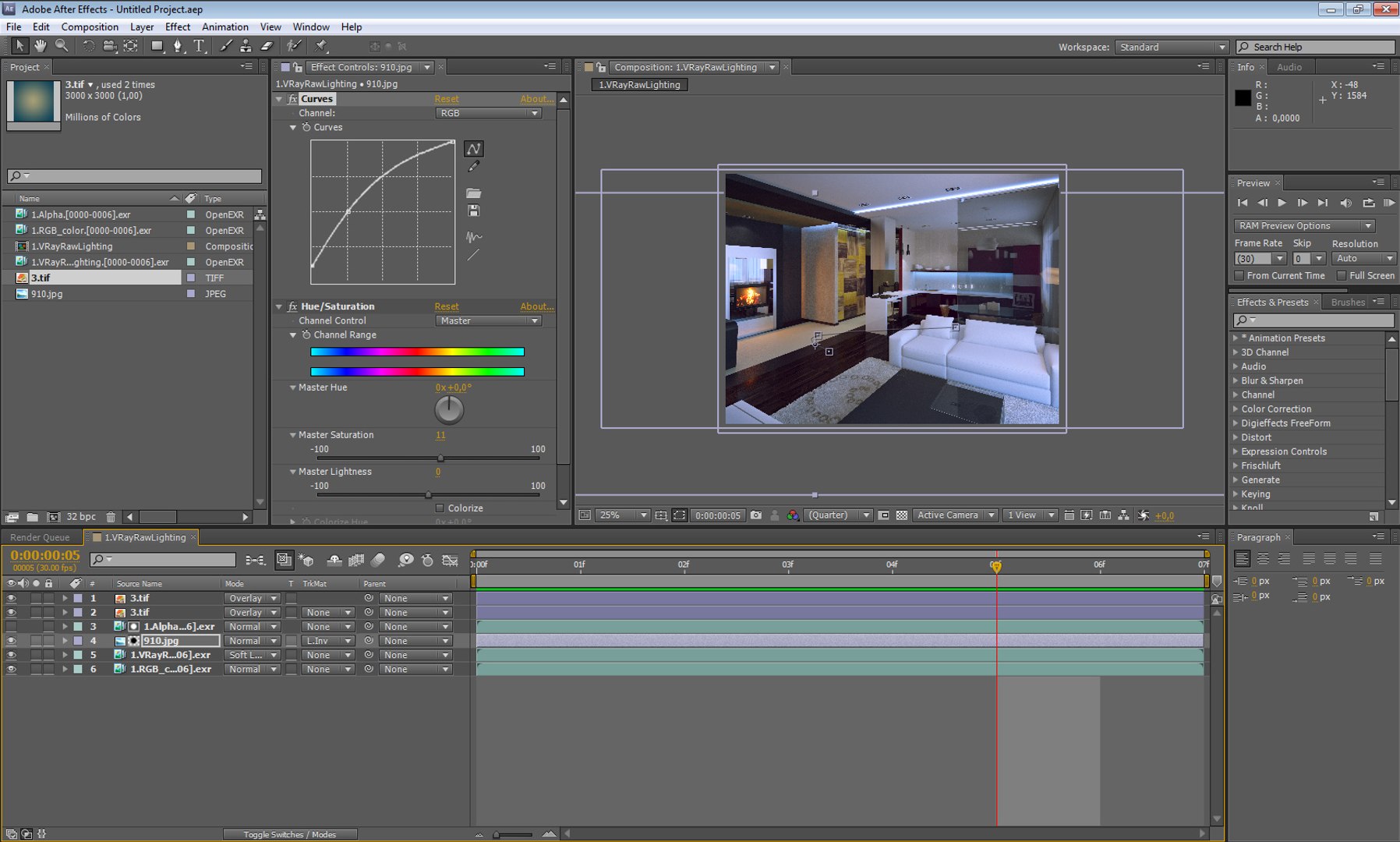 Interior Settings 3d Max