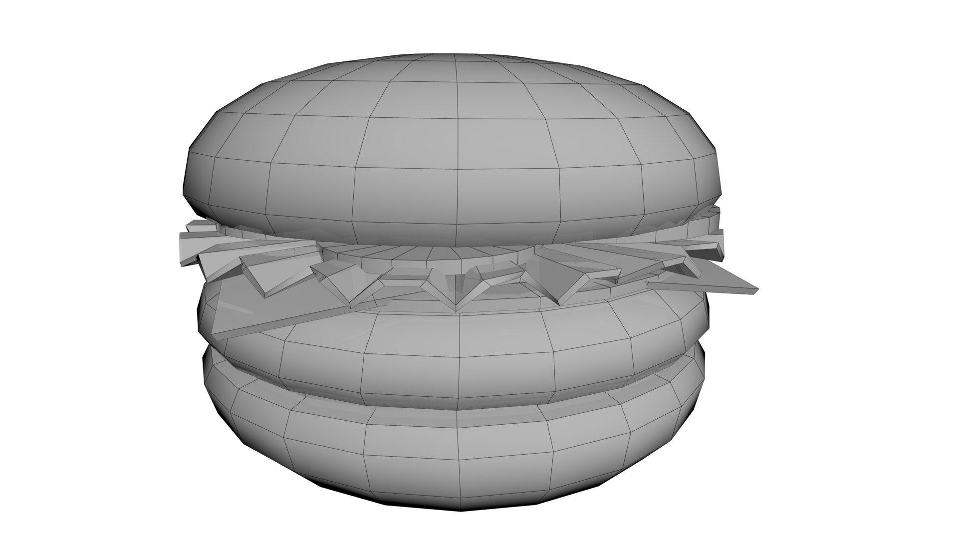 3D Burger - TurboSquid 2418469