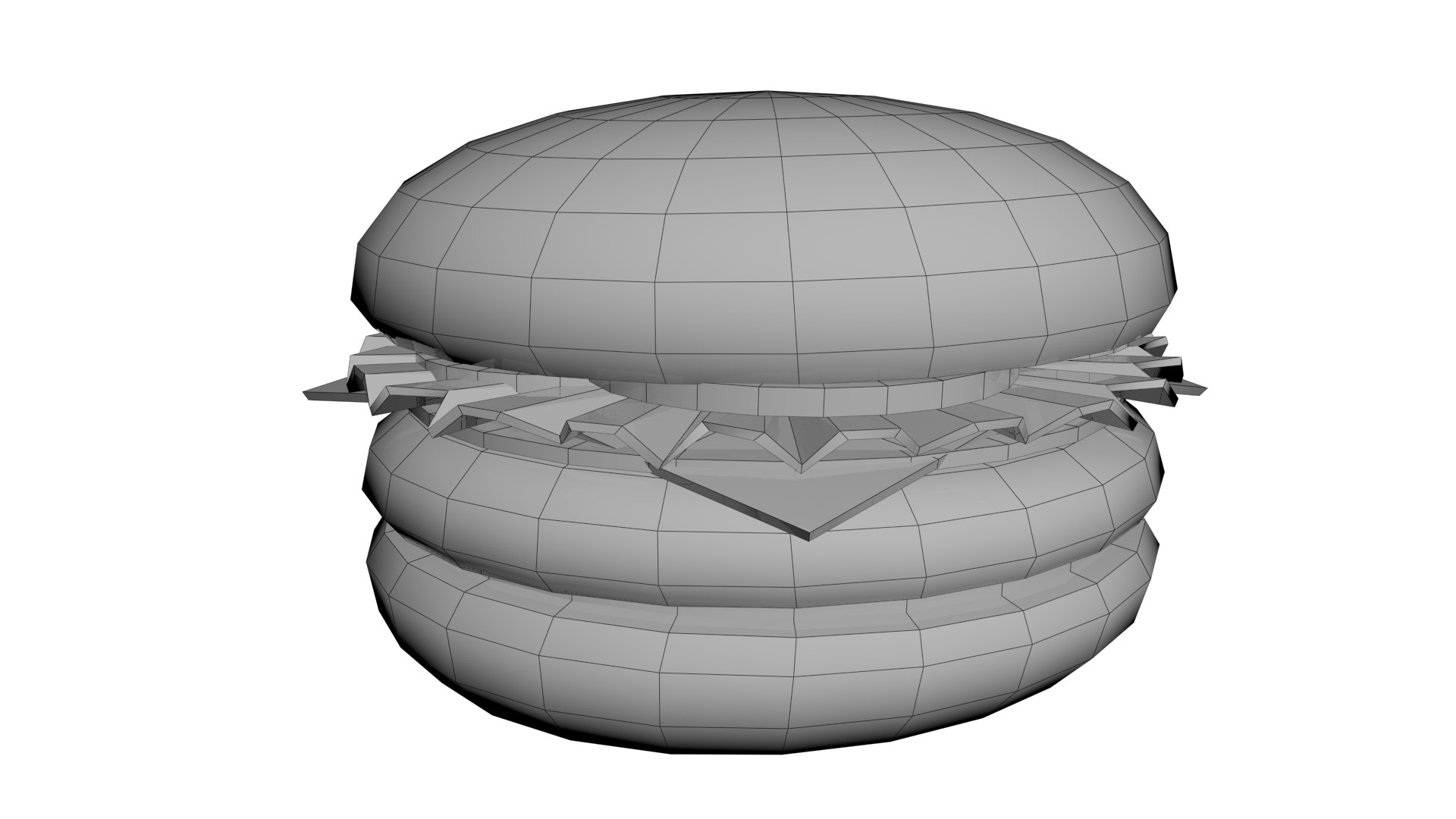 3D Burger - TurboSquid 2418469