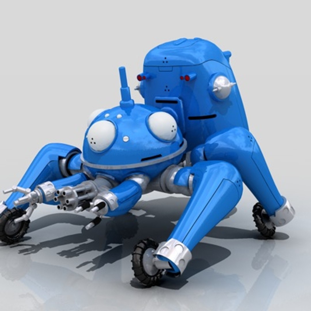 tachikoma 3d model