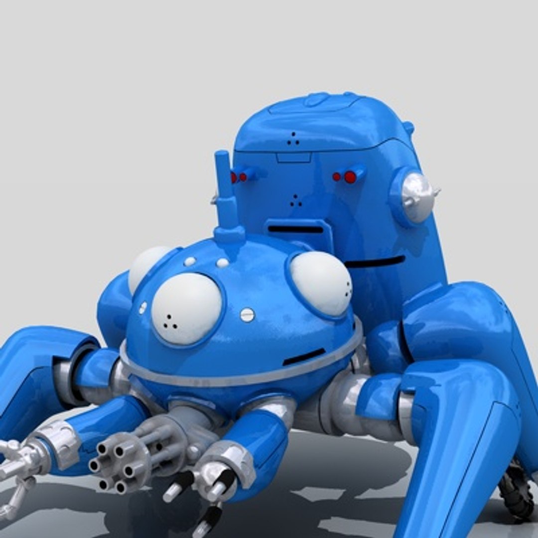 tachikoma 3d model