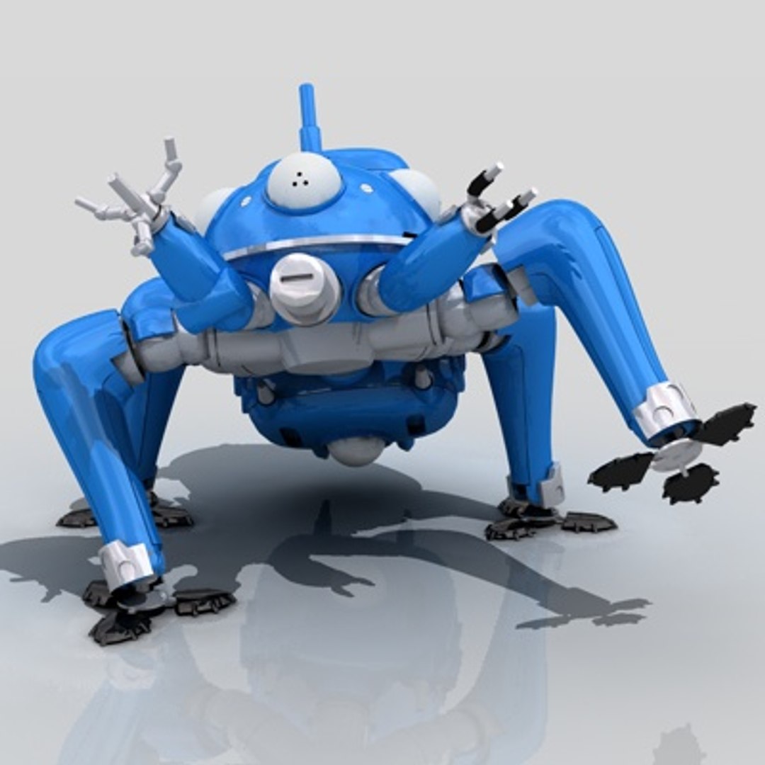 tachikoma 3d model