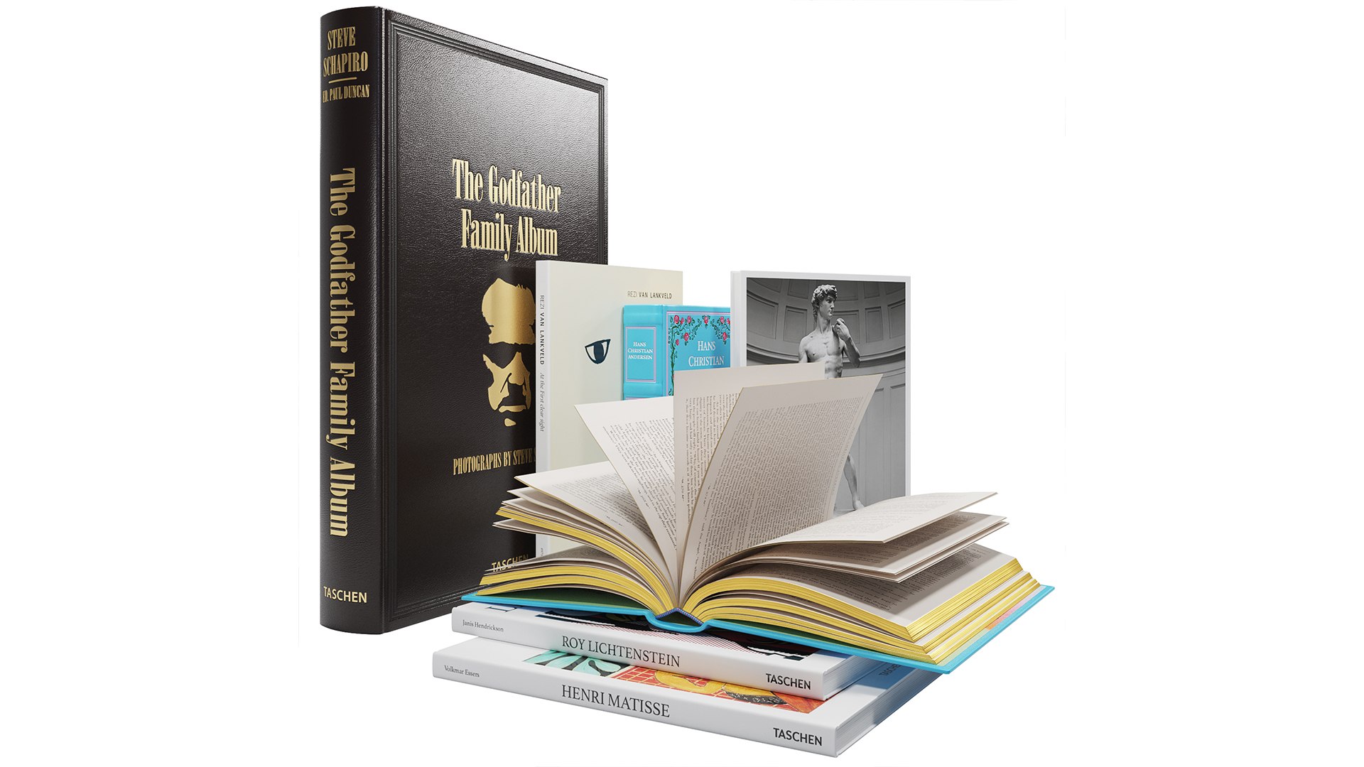 3D Books Set 7 - TurboSquid 2106733