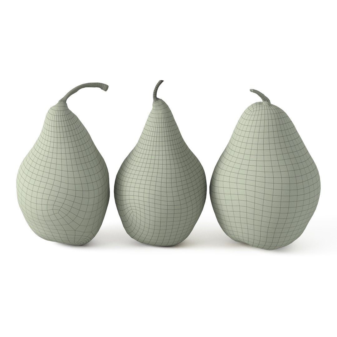 Pear model - TurboSquid 1545295