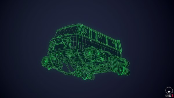 Soviet flying car 3D - TurboSquid 1578797