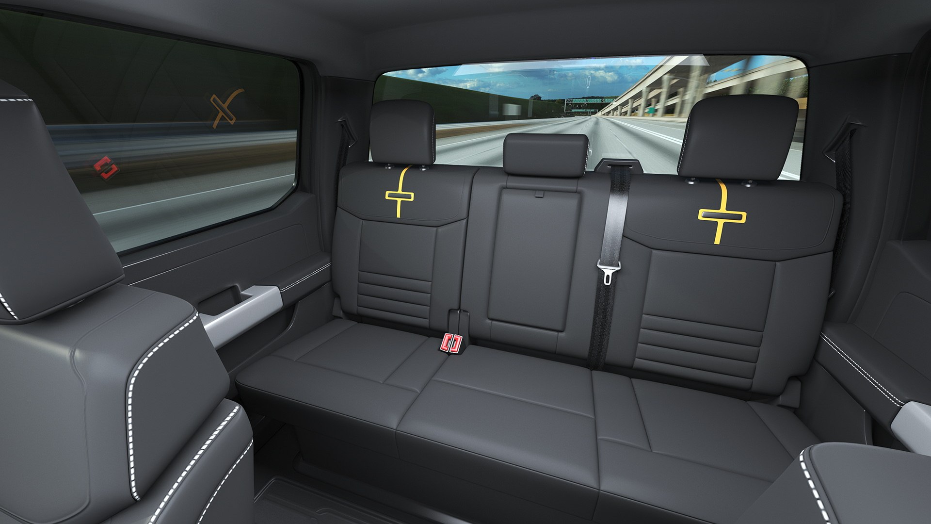 Four Doors Black Chassis Cab Rigged 3D model - TurboSquid 2088593