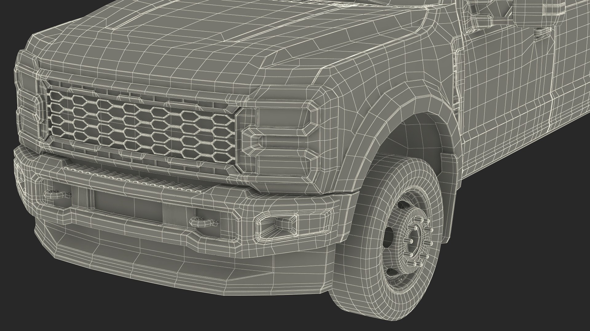 Four Doors Black Chassis Cab Rigged 3D model - TurboSquid 2088593
