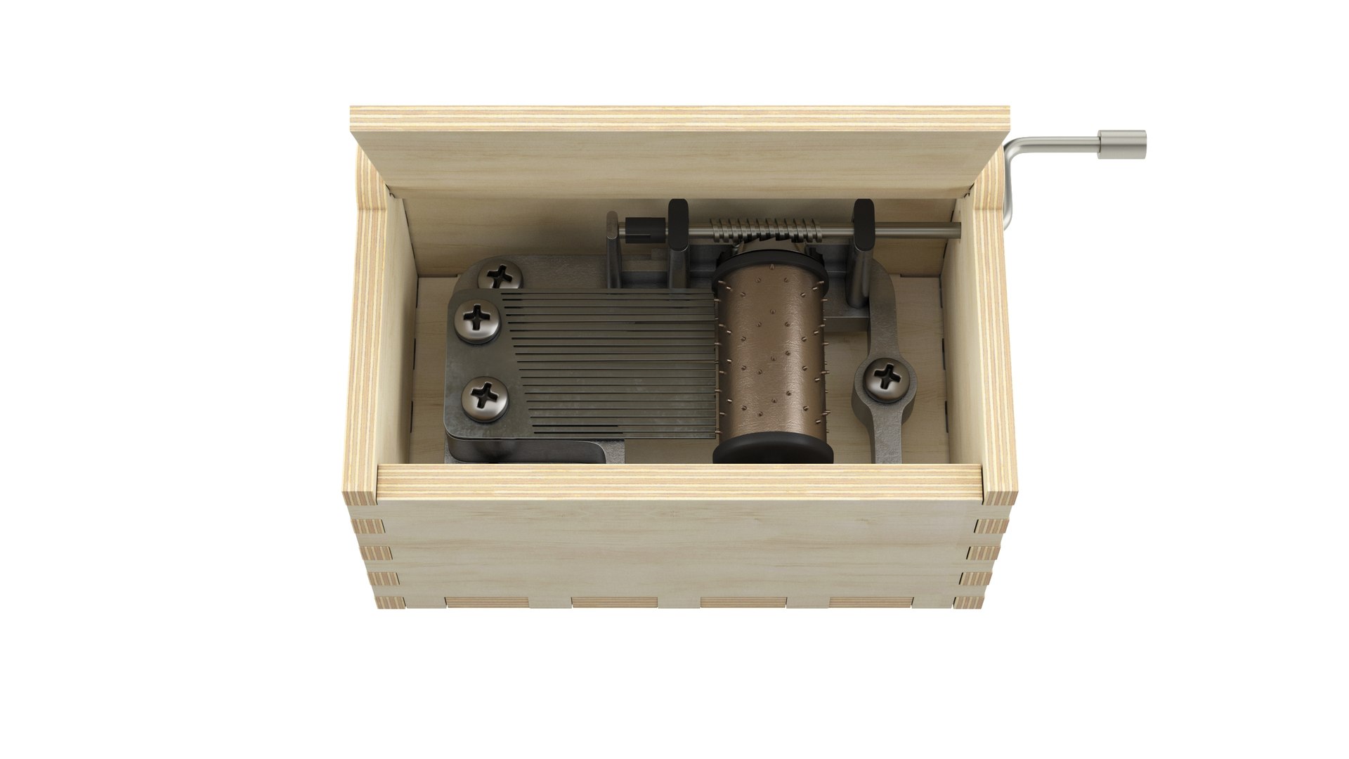 3D Music Box - TurboSquid 2037912