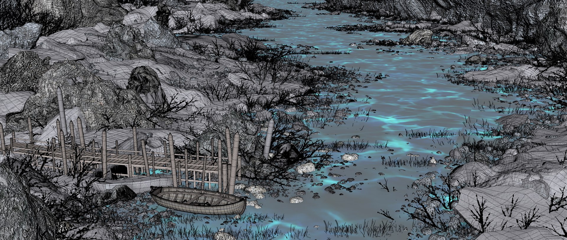 Fantasy Winter Eye Cave Environment 3D model - TurboSquid 2157232