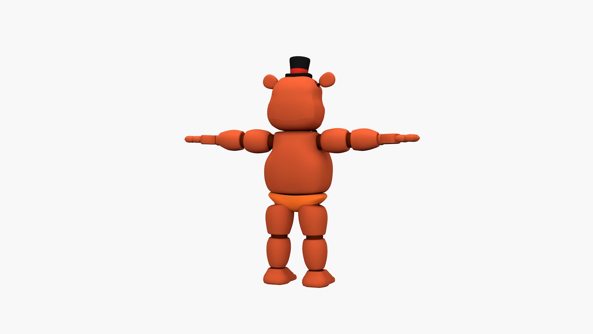 FNaF Toy Freddy - TurboSquid 2412342