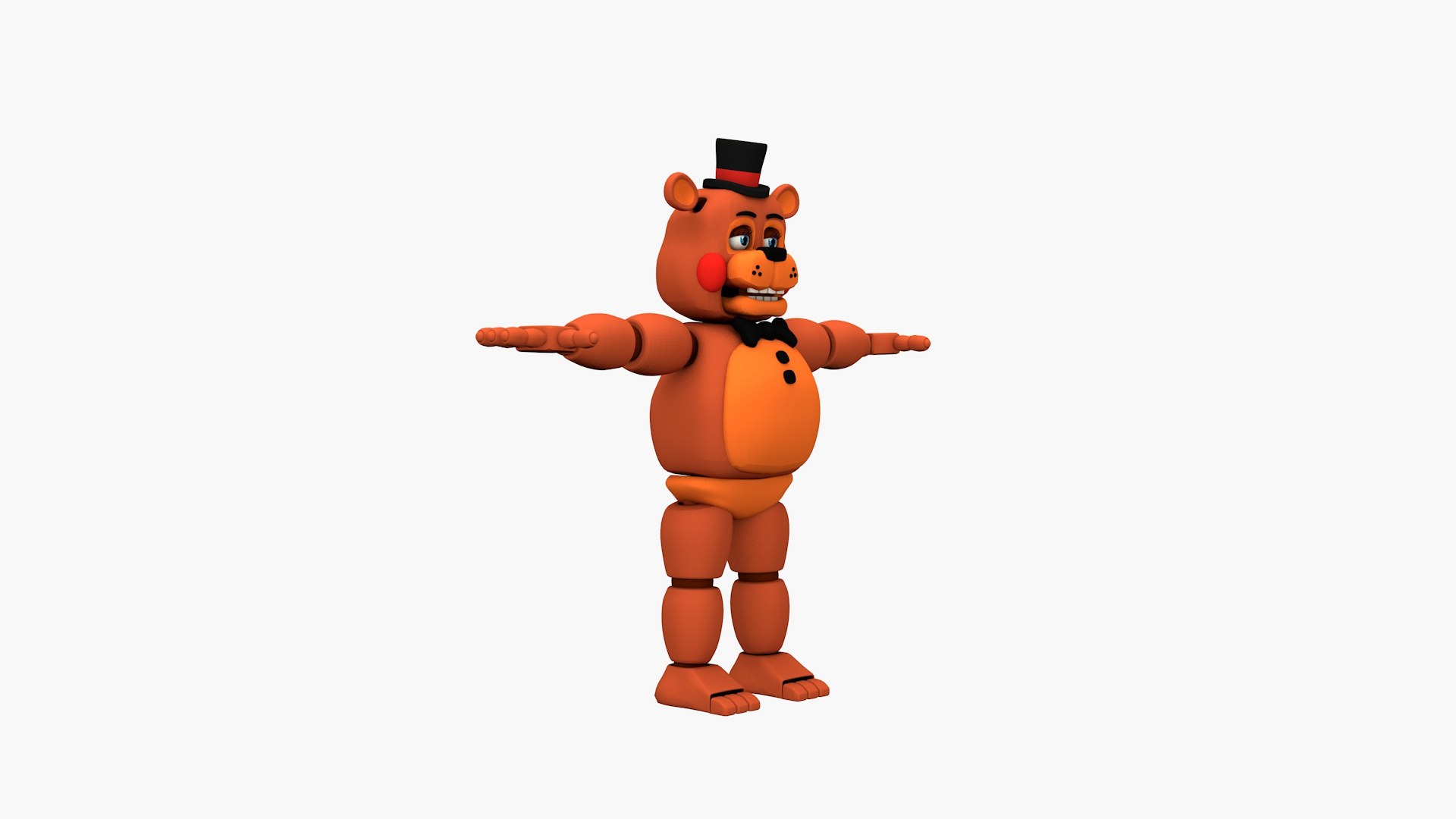 FNaF Toy Freddy - TurboSquid 2412342