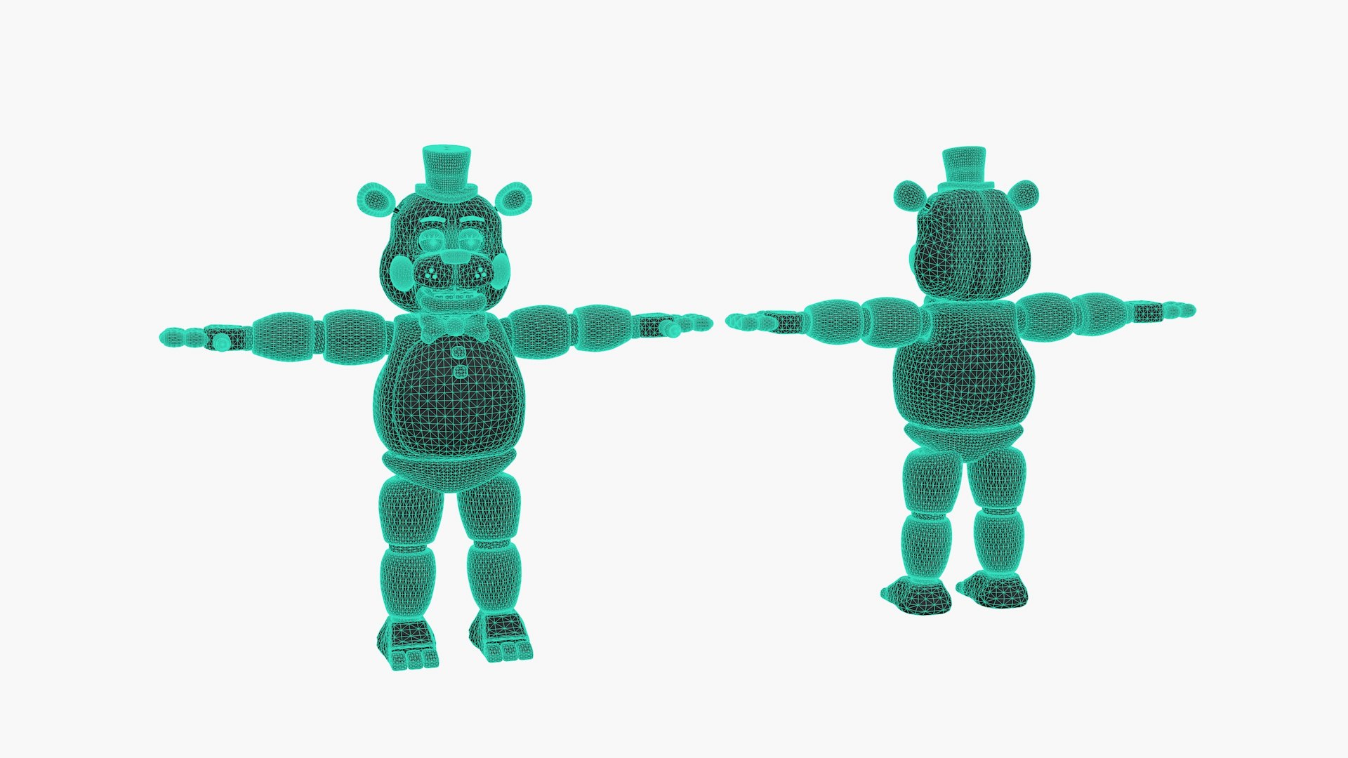 FNaF Toy Freddy - TurboSquid 2412342