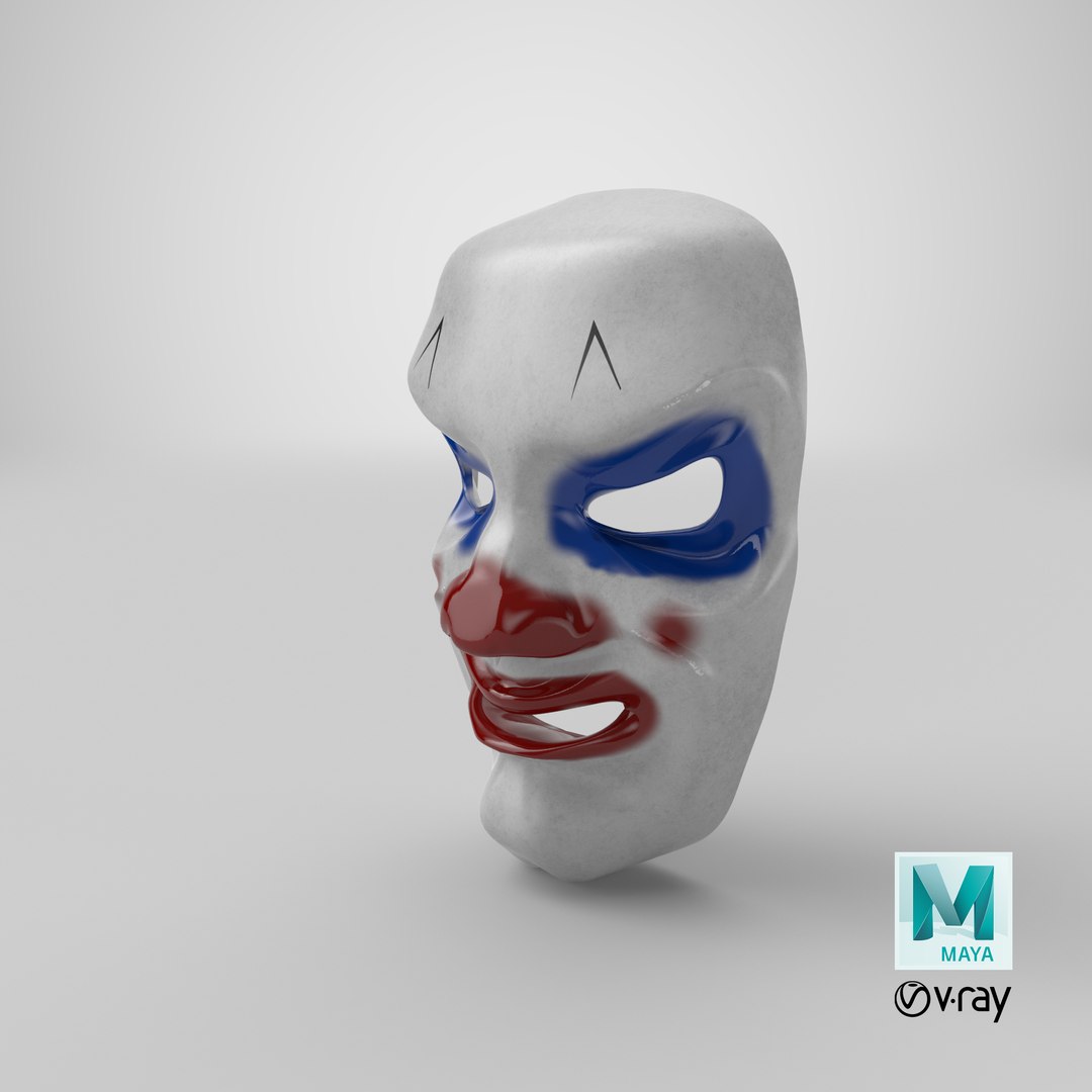 3D Model Modeled Mask - TurboSquid 1301486