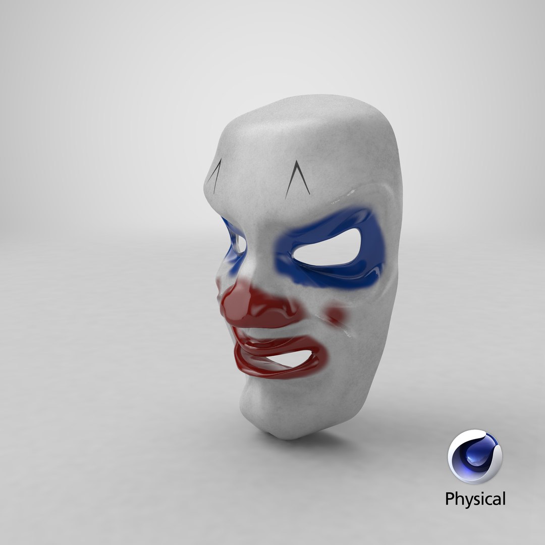 3D Model Modeled Mask - TurboSquid 1301486