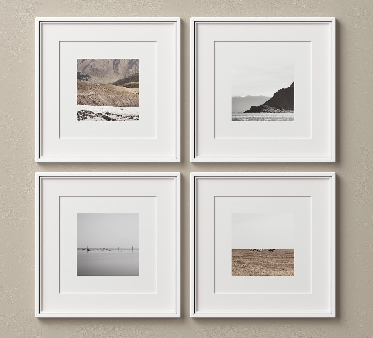 3D Picture Frames Set-484 - TurboSquid 2178951