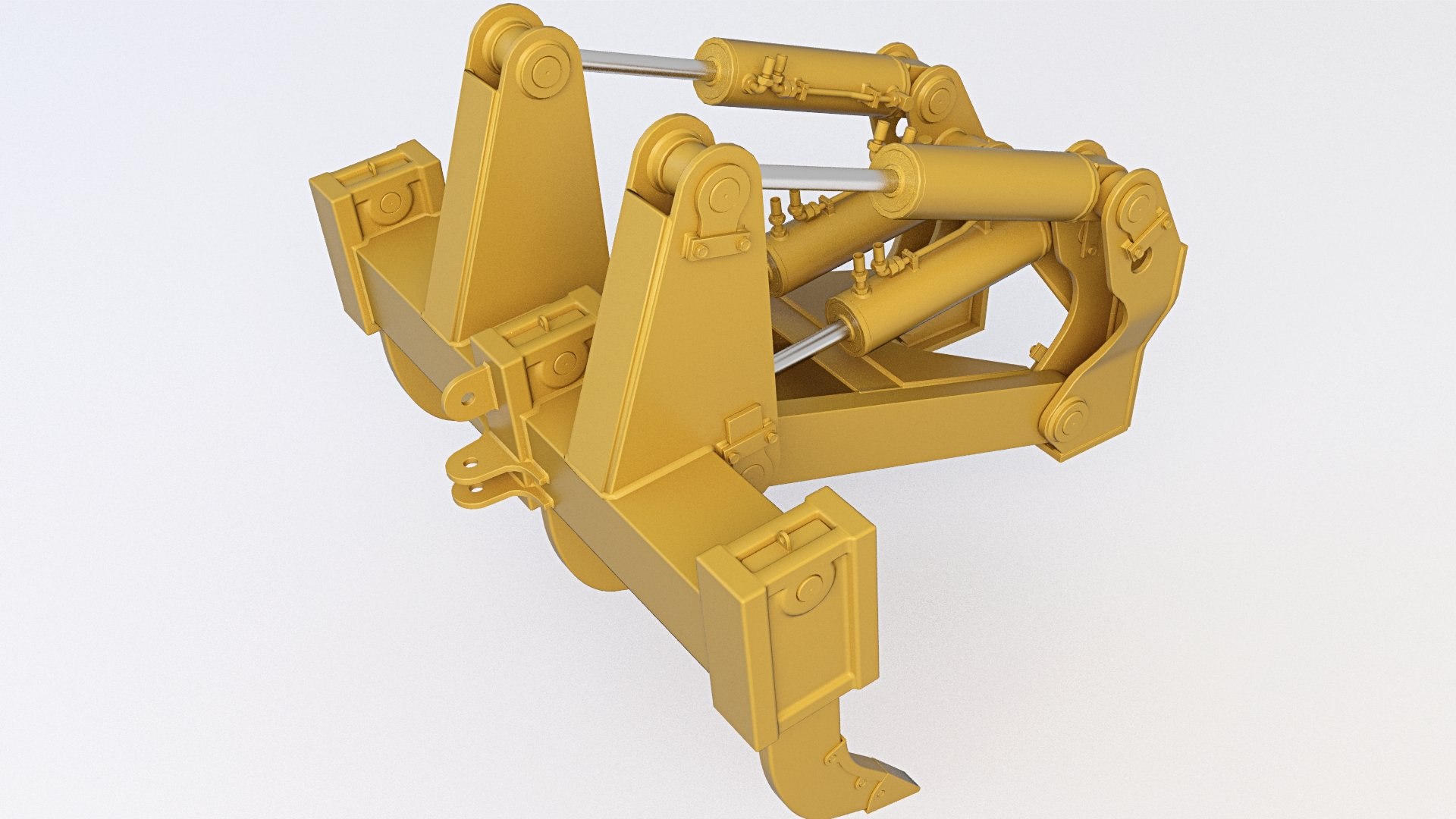 Ripper Bulldozer Model - TurboSquid 1551409