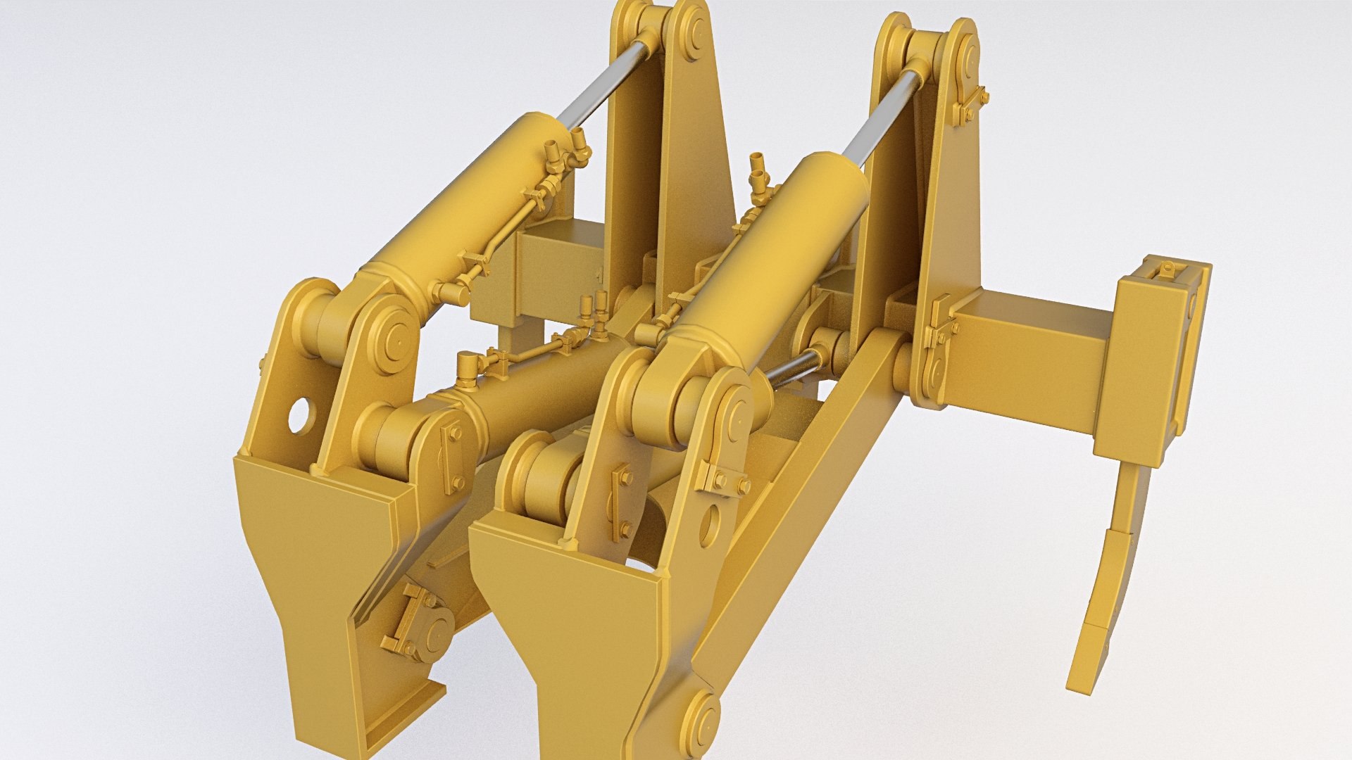 Ripper Bulldozer Model - TurboSquid 1551409