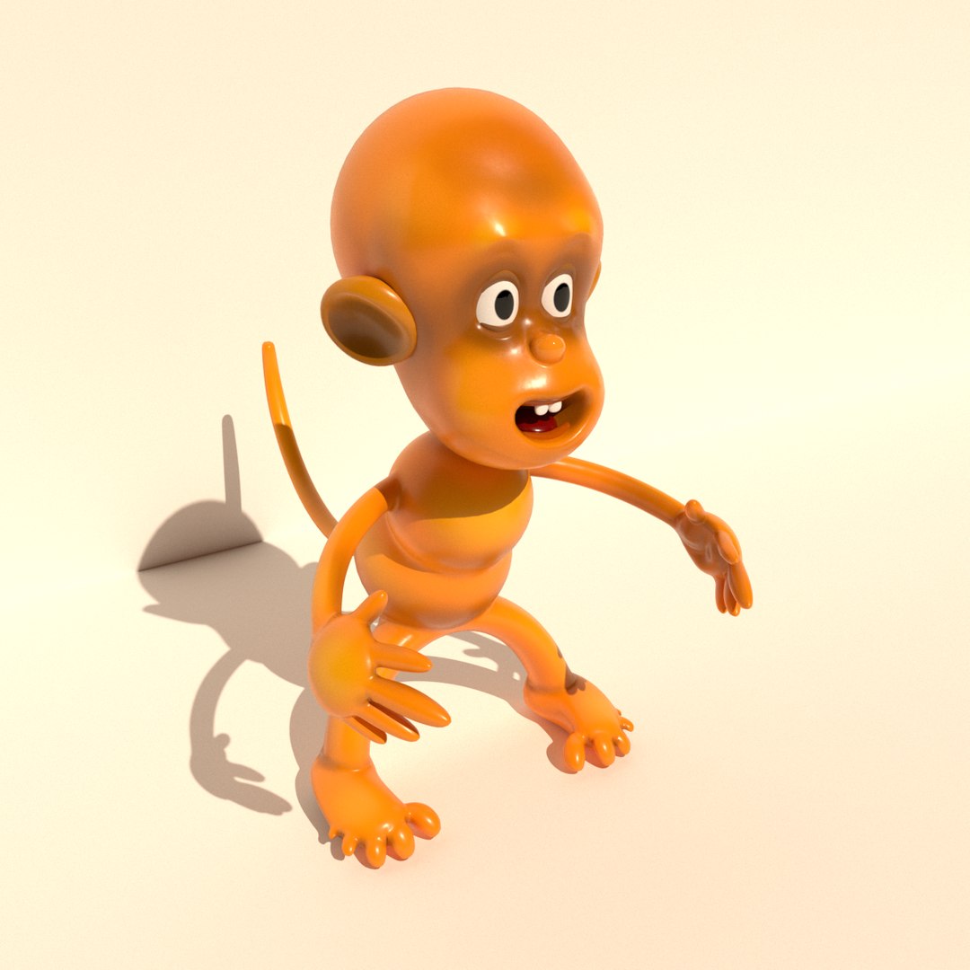 Monkey Toy Model - TurboSquid 1508661