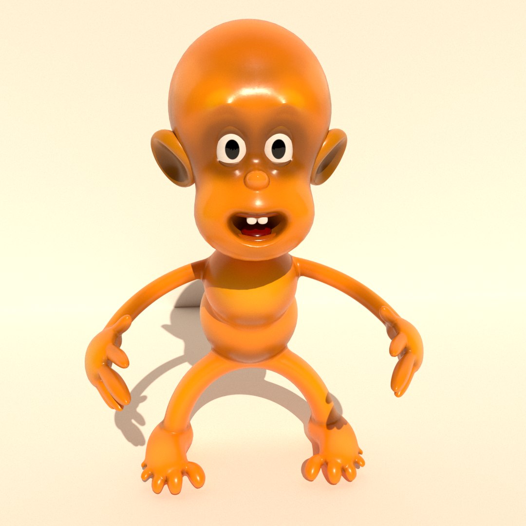 Monkey Toy Model - TurboSquid 1508661