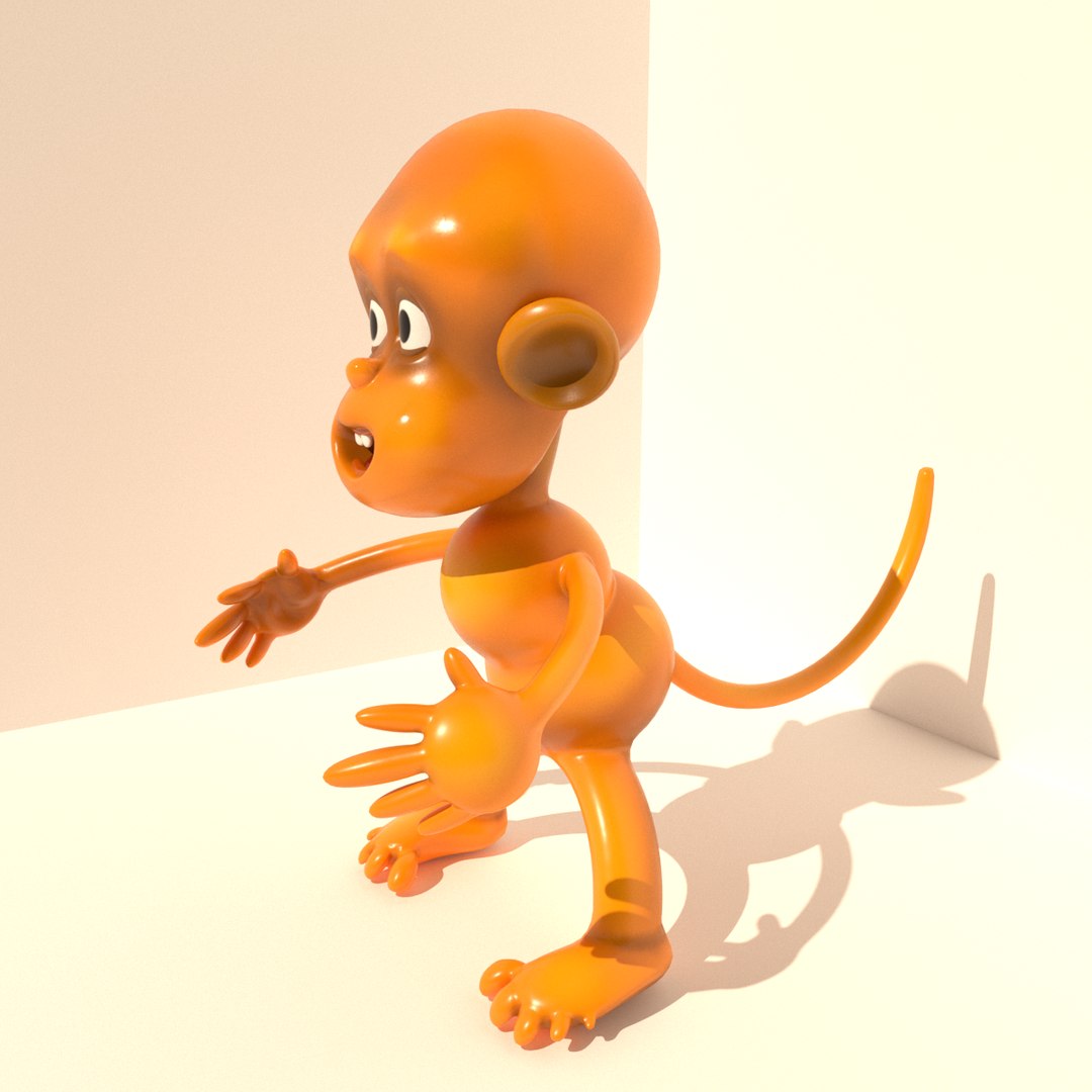 Monkey Toy Model - TurboSquid 1508661