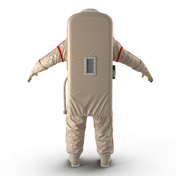3d russian space suit orlan model